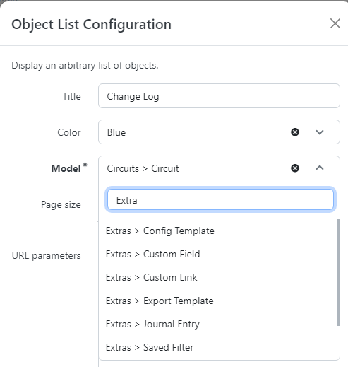 Dashboard - Changelog can't be displayed · Issue #12380 · netbox-community/netbox · GitHub
