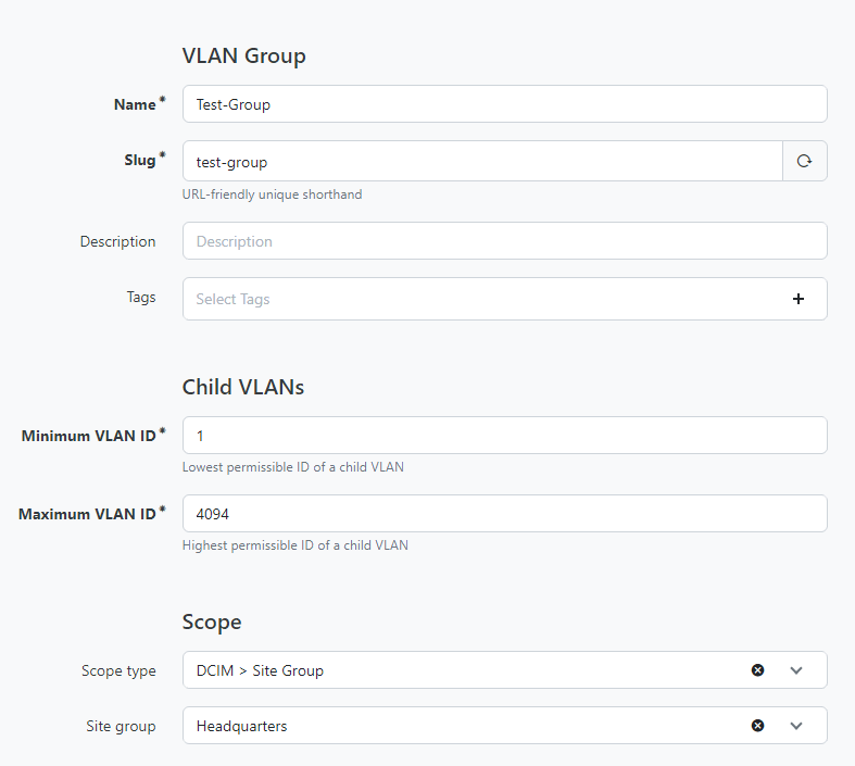 Following 13721 Vlan Filtering With Vlan Groups · Issue 13844 · Netbox Community Netbox · Github