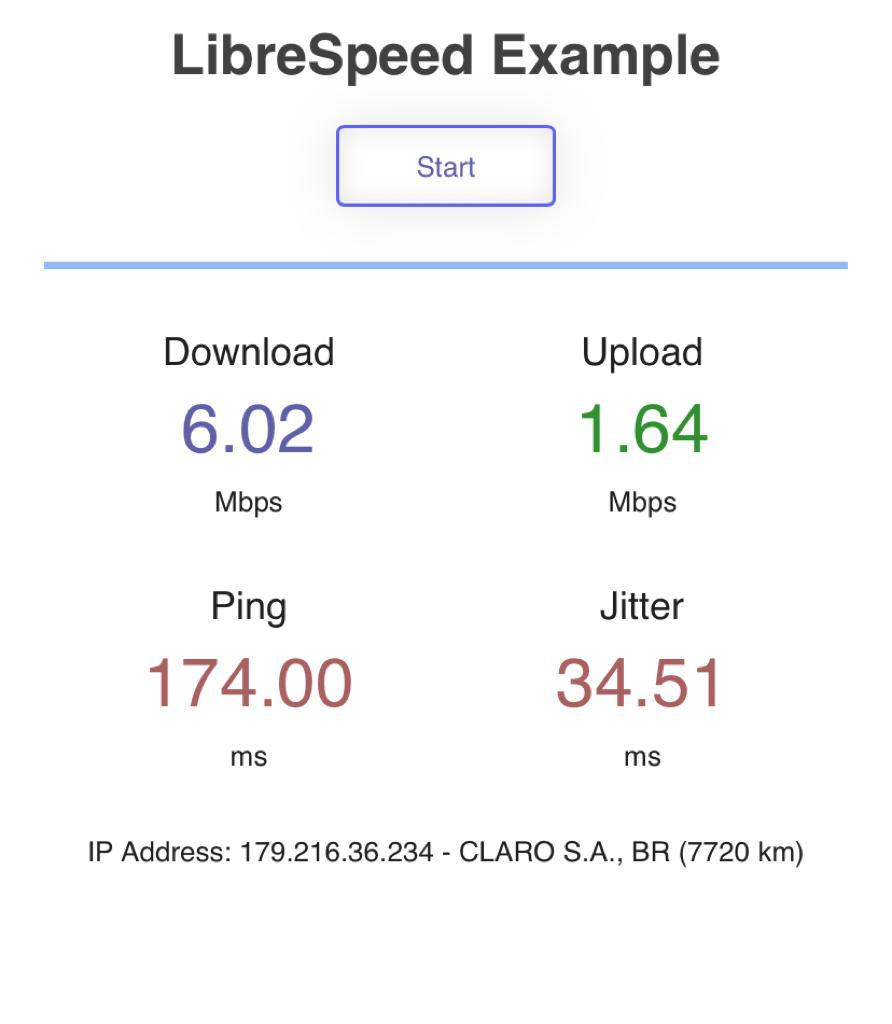 Difference In Result Of The Web Version For Mobile · Issue 317 · Librespeed Speedtest · Github
