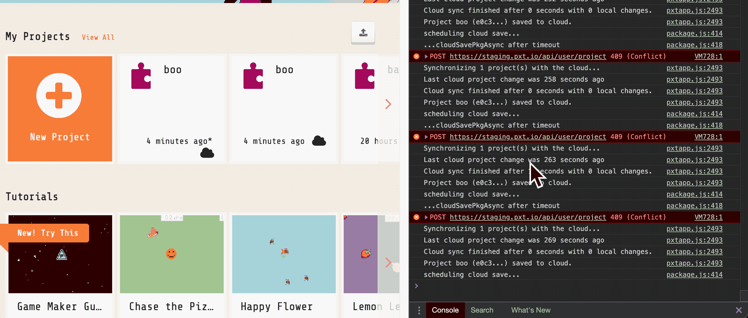 [cloud save] endless cloud save loop · Issue #3108 · microsoft/pxt-arcade · GitHub