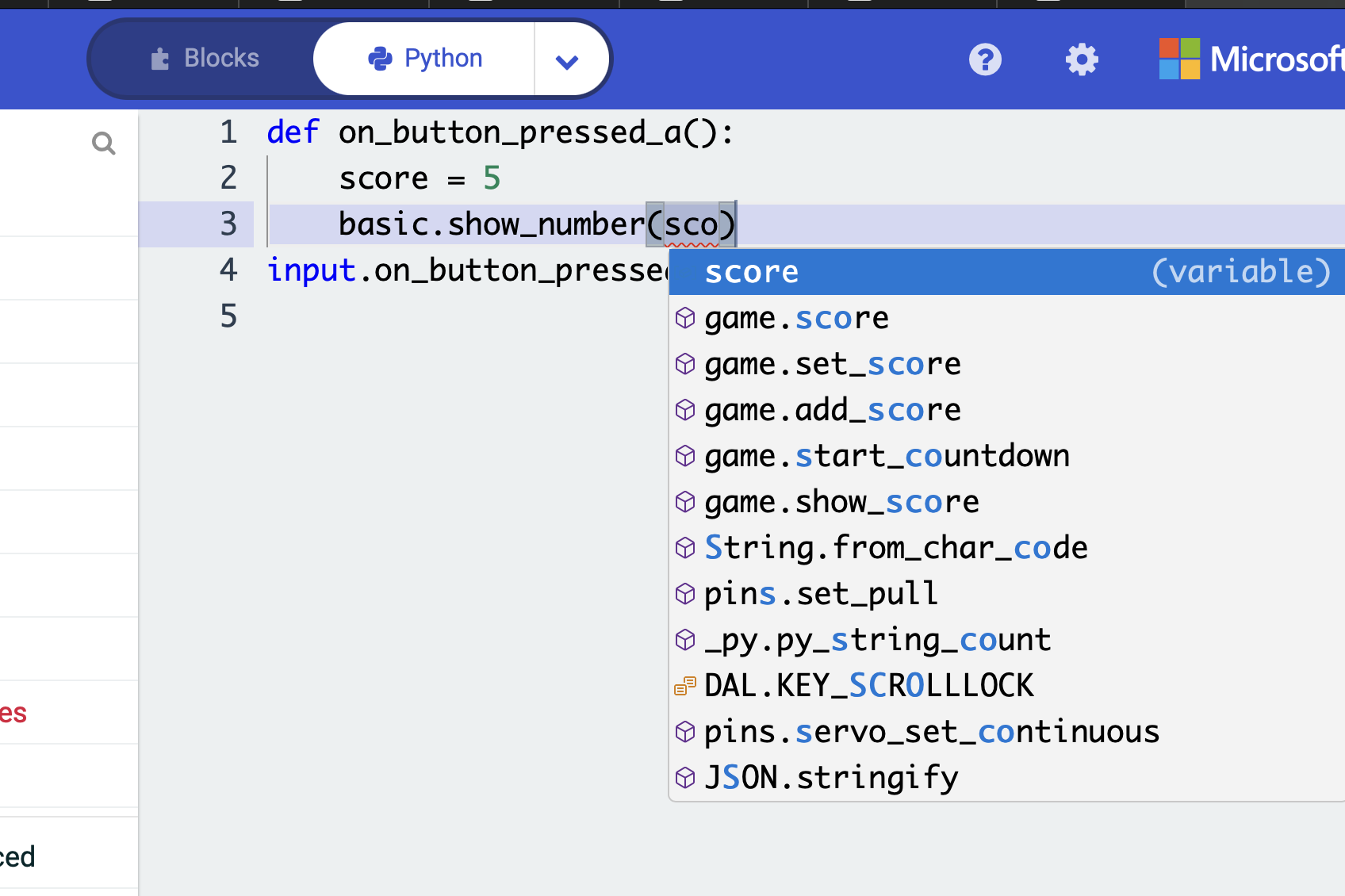 IntelliSense does not show local user-defined variables in Electron App (Windows offline ...