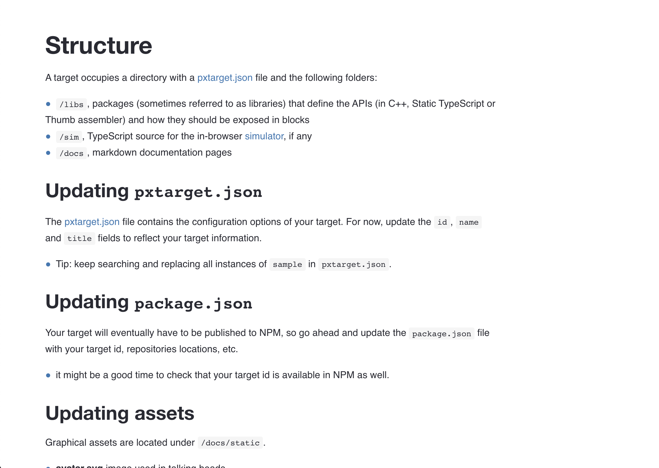 Docs 2.0: left justify everything · Issue #5986 · microsoft/pxt · GitHub