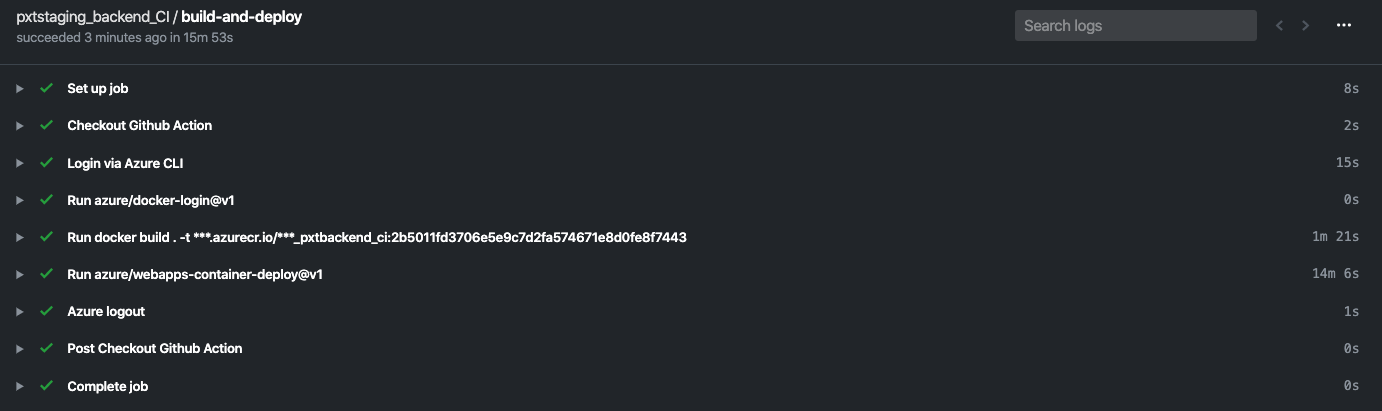 Run Azurewebapps Container Deployv1 Took 15 Minutes With Many 500s And Failed Attempts · Issue