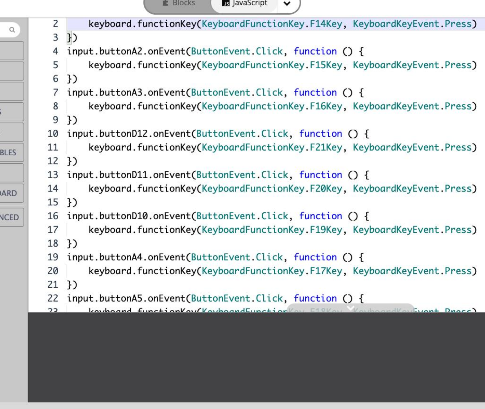 Cannot scroll to first line when error list is open · Issue #2824 · microsoft/pxt-microbit · GitHub