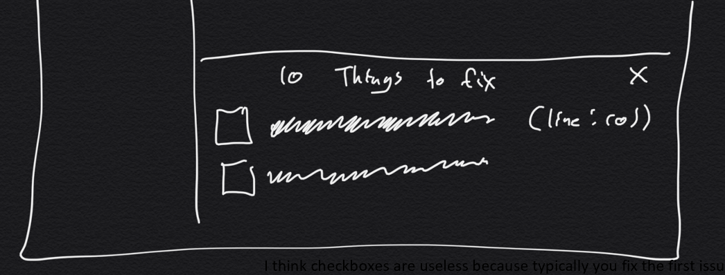 Error List: Expanded view features · Issue #2834 · microsoft/pxt-microbit · GitHub