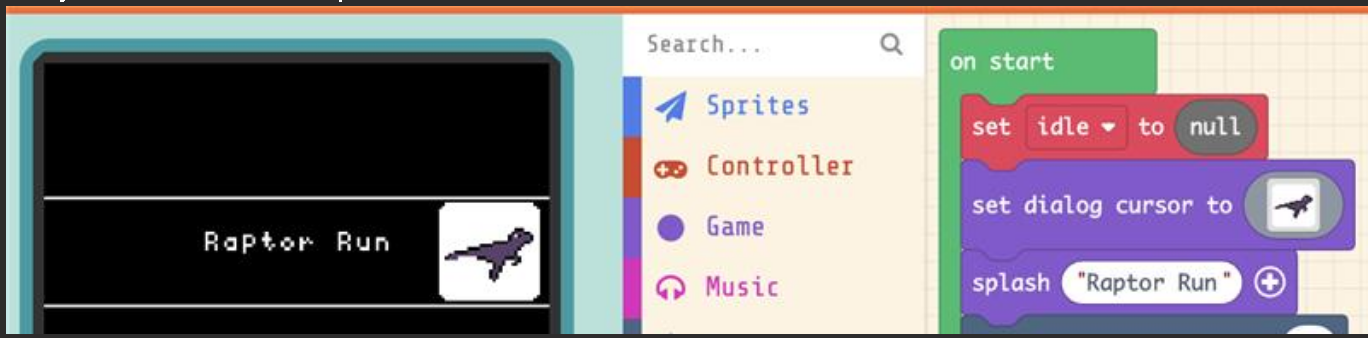 Opening community game "Raptor Run" shows a "null" gray block · Issue ...