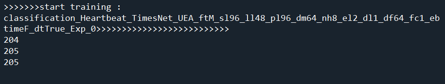 EOF Error in exp_classification.py · Issue #155 · thuml/Time-Series-Library · GitHub