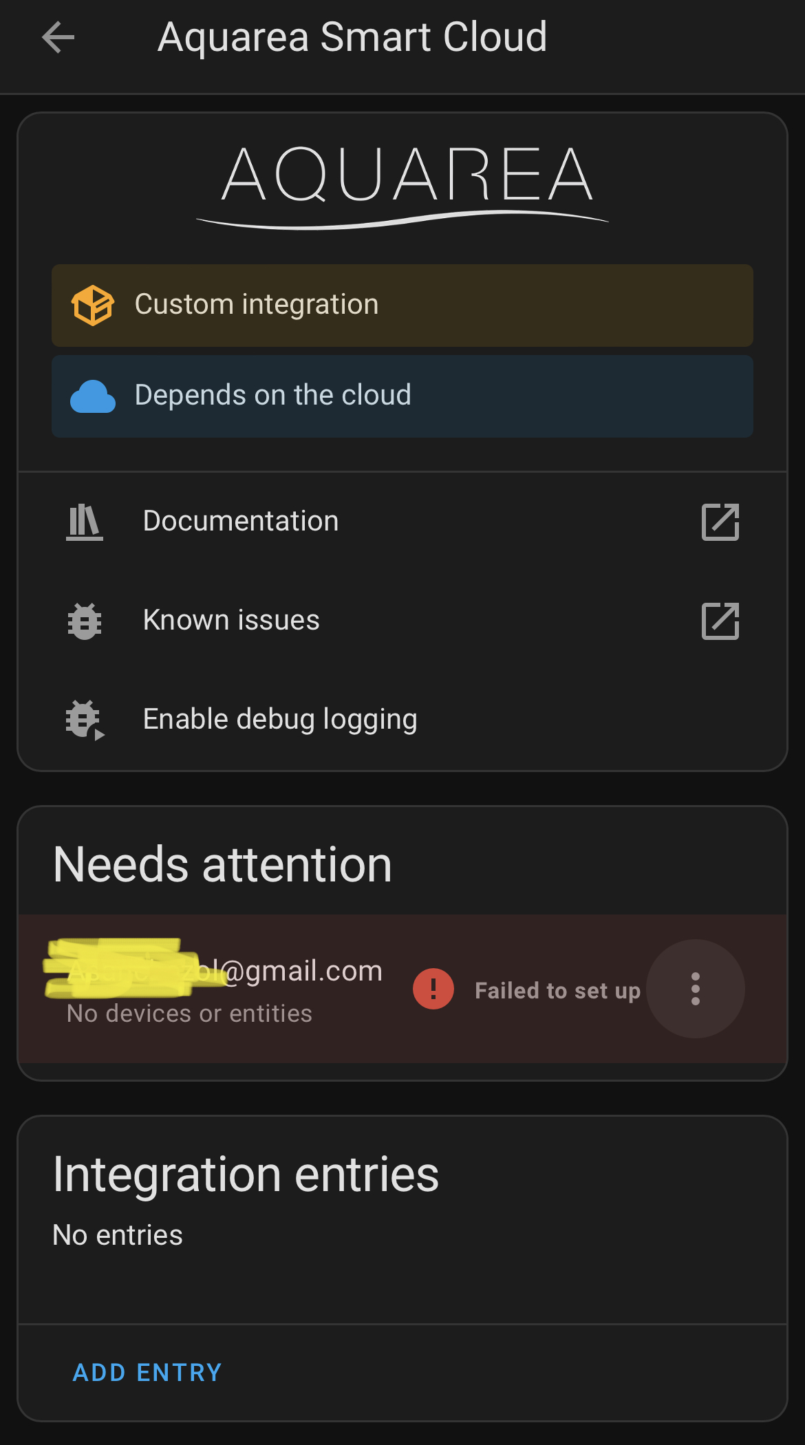 Error connecting · Issue #48 · cjaliaga/home-assistant-aquarea · GitHub