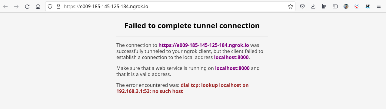 Problem With Python Fastapi Uvicorn And Ngrok · Issue 826 · Inconshreveablengrok · Github