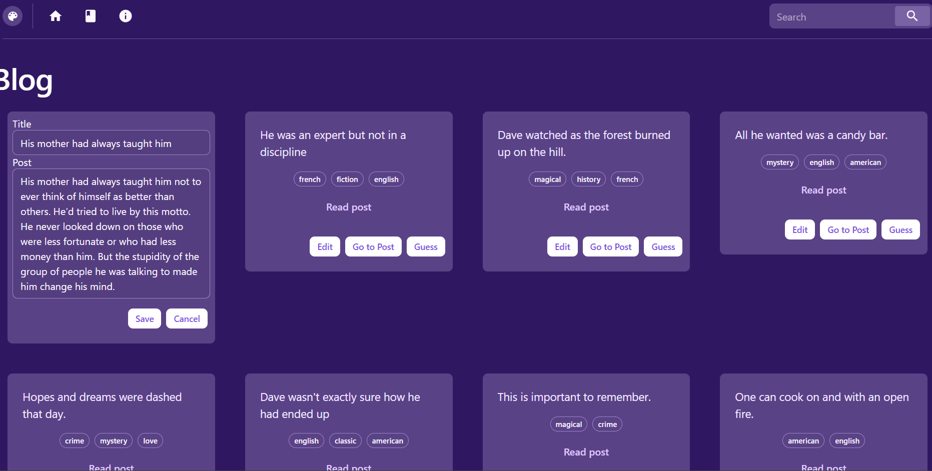 GitHub - mabanu/tinyblog