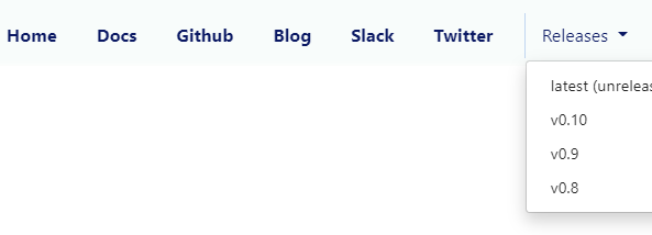 Current docs version should be indicated in release drop down · Issue #206 · openservicemesh/osm ...