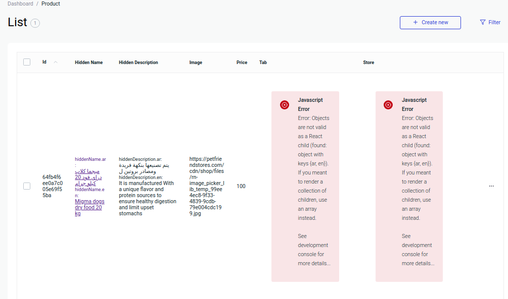Bug Error When Rendering Nested Objects With Mongodb · Issue 1560 · Softwarebrothersadminjs