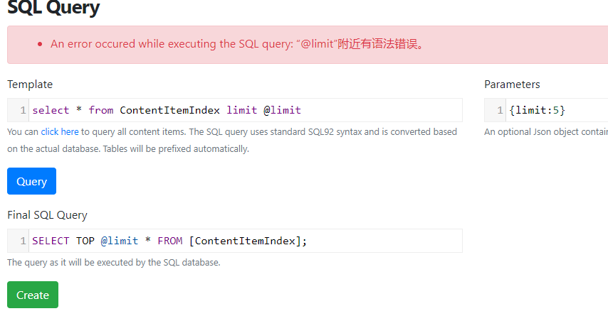 An Error Occured While Executing The Sql Query Limit” · Issue 3529