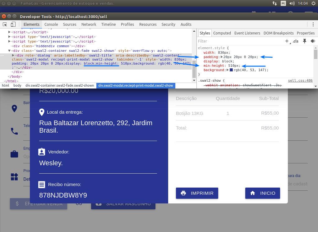 Change min-height of modal · Issue #643 · sweetalert2/sweetalert2 · GitHub