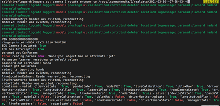 The simulation screen just pop-up for a moment on vncserver, then disappear... other functions ...
