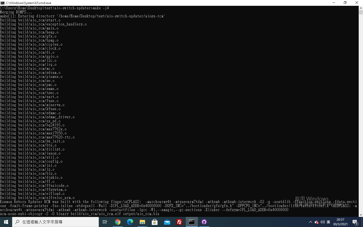 Failed to build aio-switch-updater · Issue #72 · HamletDuFromage/aio ...