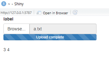 2 - Upload / Download Data - Minimal Shiny