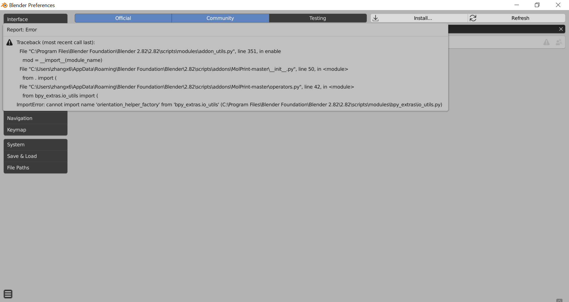 Failed install · Issue #1 · paukstelis/MolPrint · GitHub