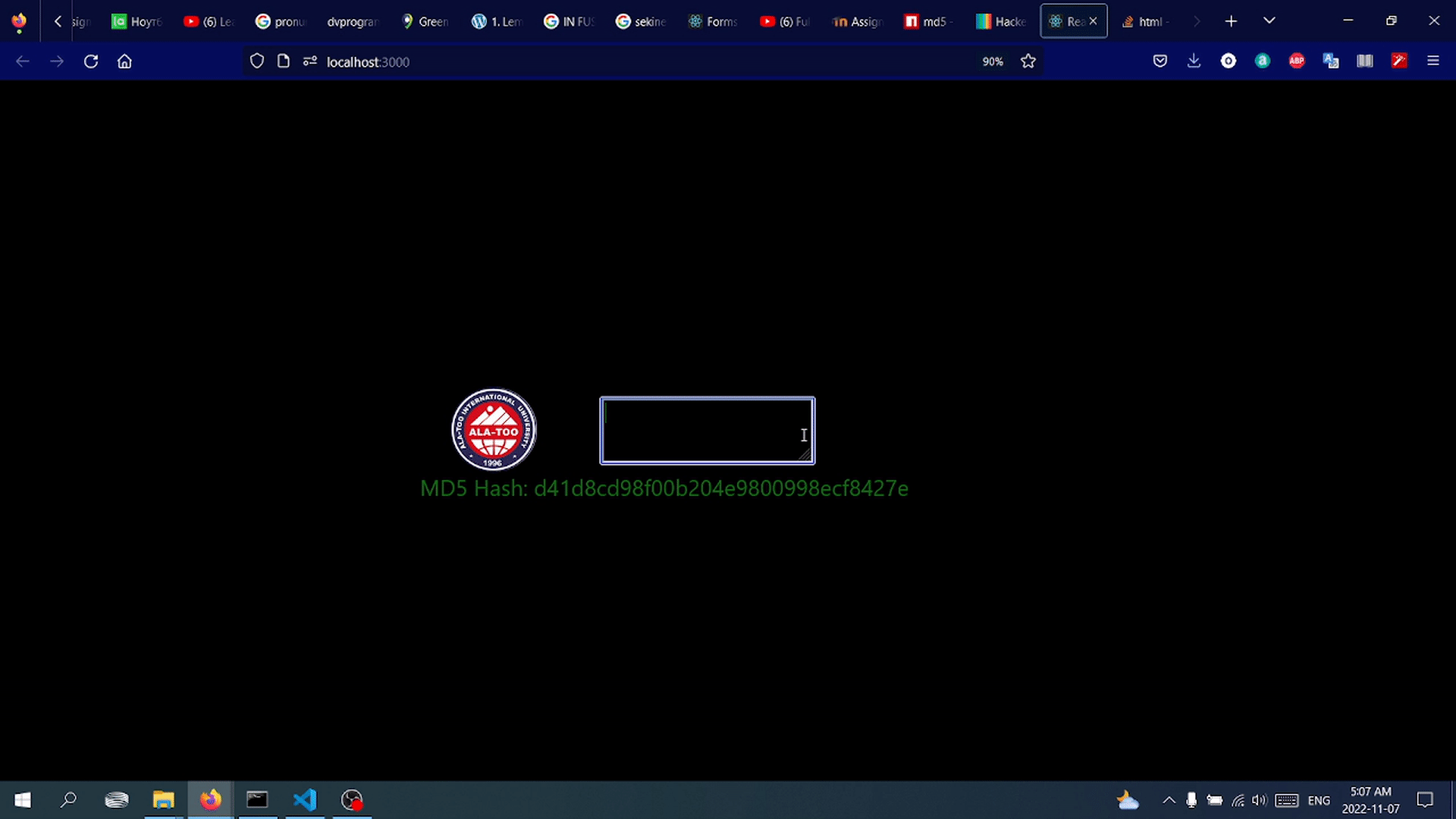 GitHub - OsmanYasir/FrontEndMidterm