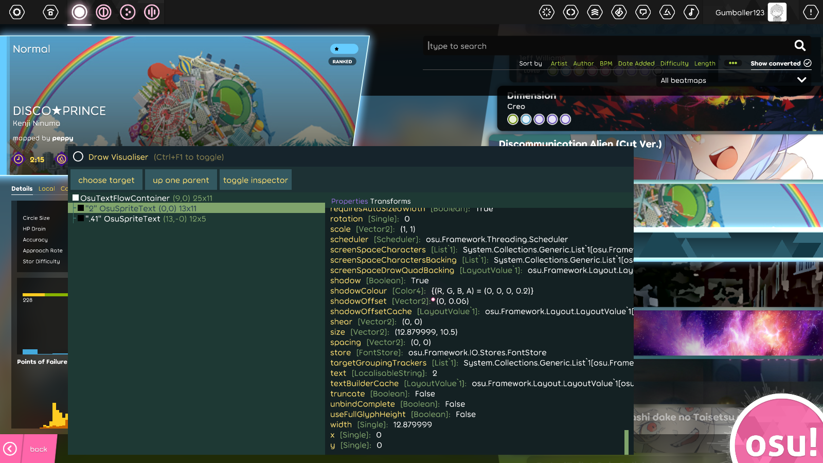Star rating number doesn't show · Issue #12257 · ppy/osu · GitHub