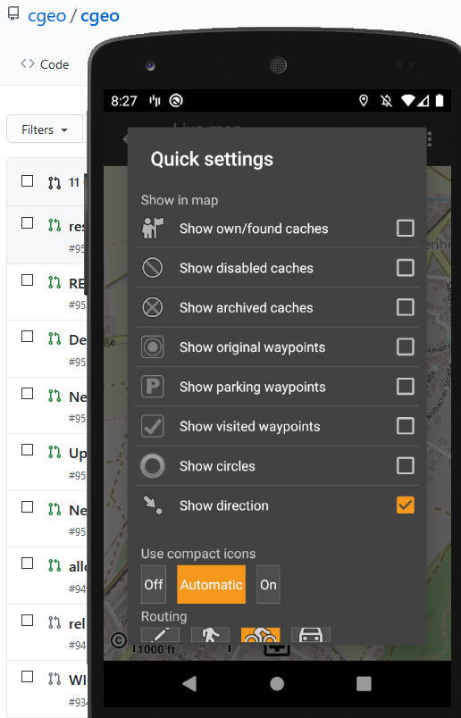 Map settings pop-up too large · Issue #9540 · cgeo/cgeo · GitHub