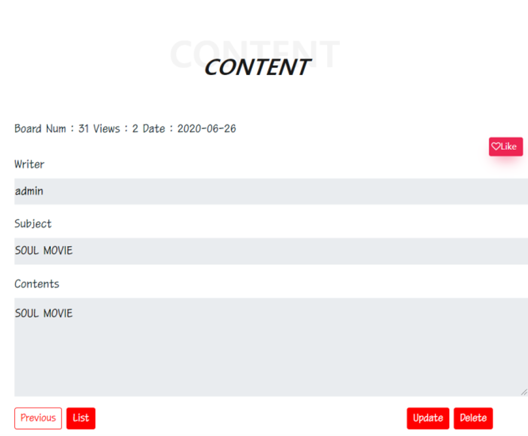 GitHub - mintchocoicecream/SOULMOVIE: Spring Framework Web Project