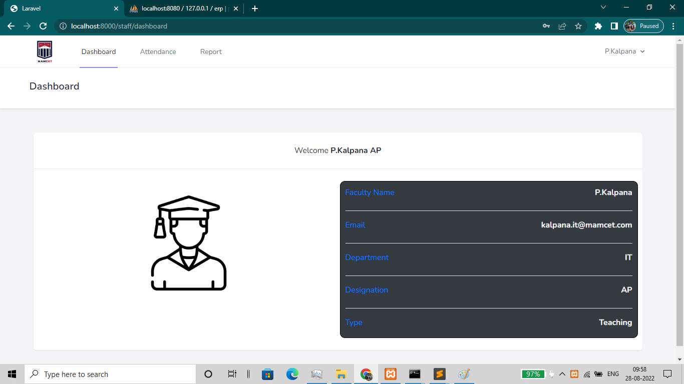 GitHub - pravinsathishprabu/Attendance-Management-System
