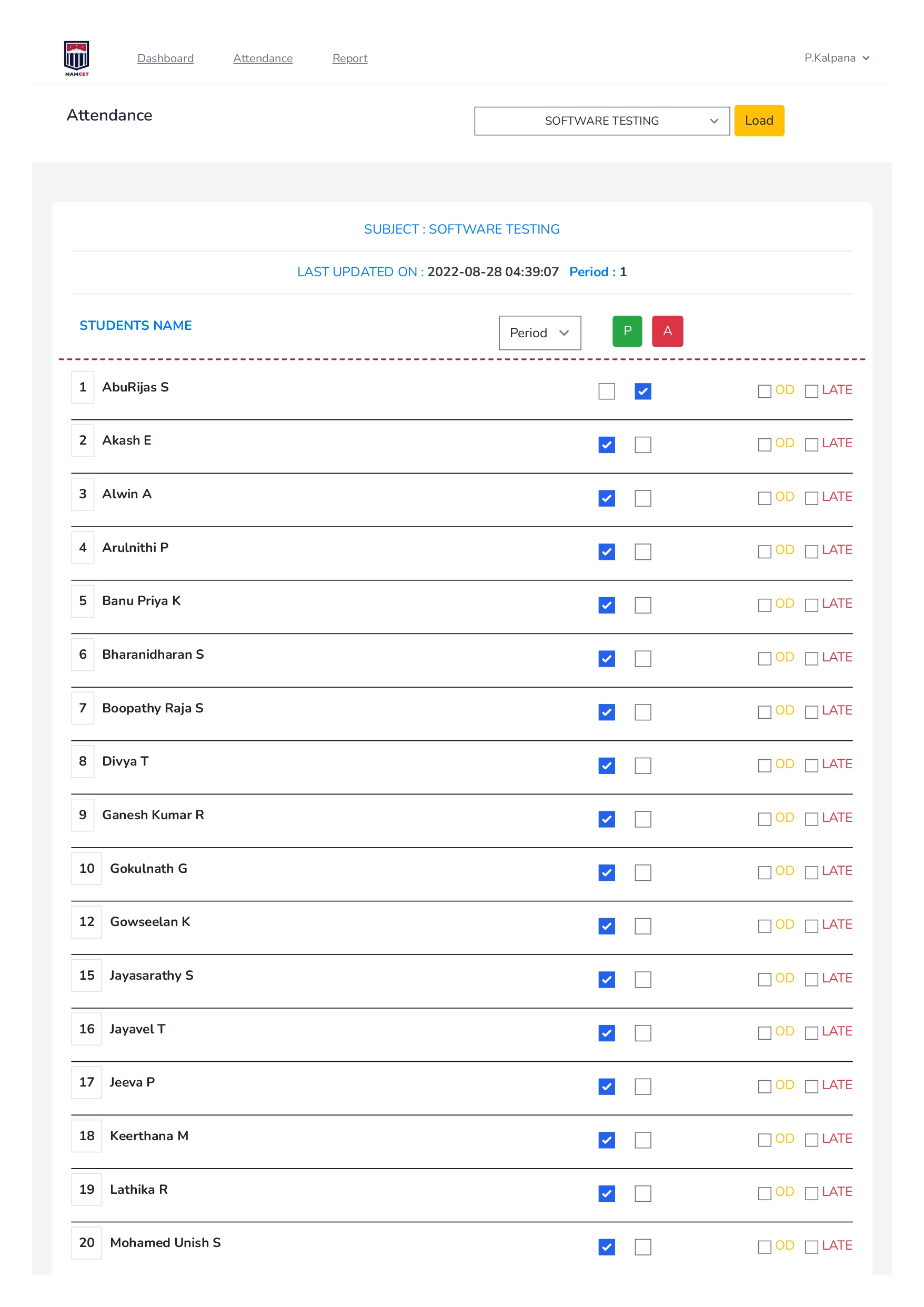 GitHub - pravinsathishprabu/Attendance-Management-System