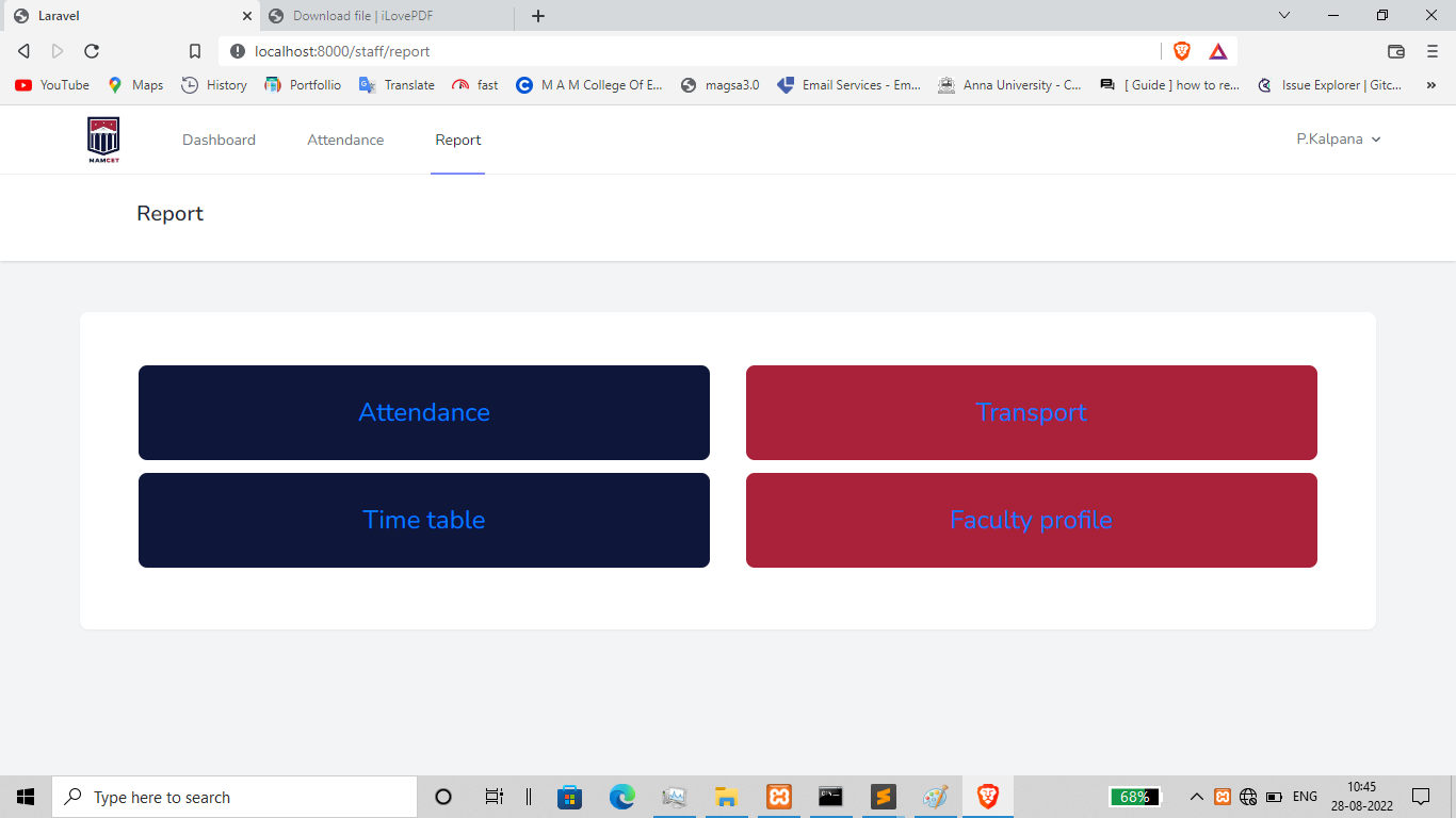GitHub - pravinsathishprabu/Attendance-Management-System