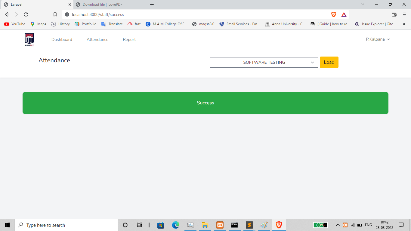 GitHub - pravinsathishprabu/Attendance-Management-System