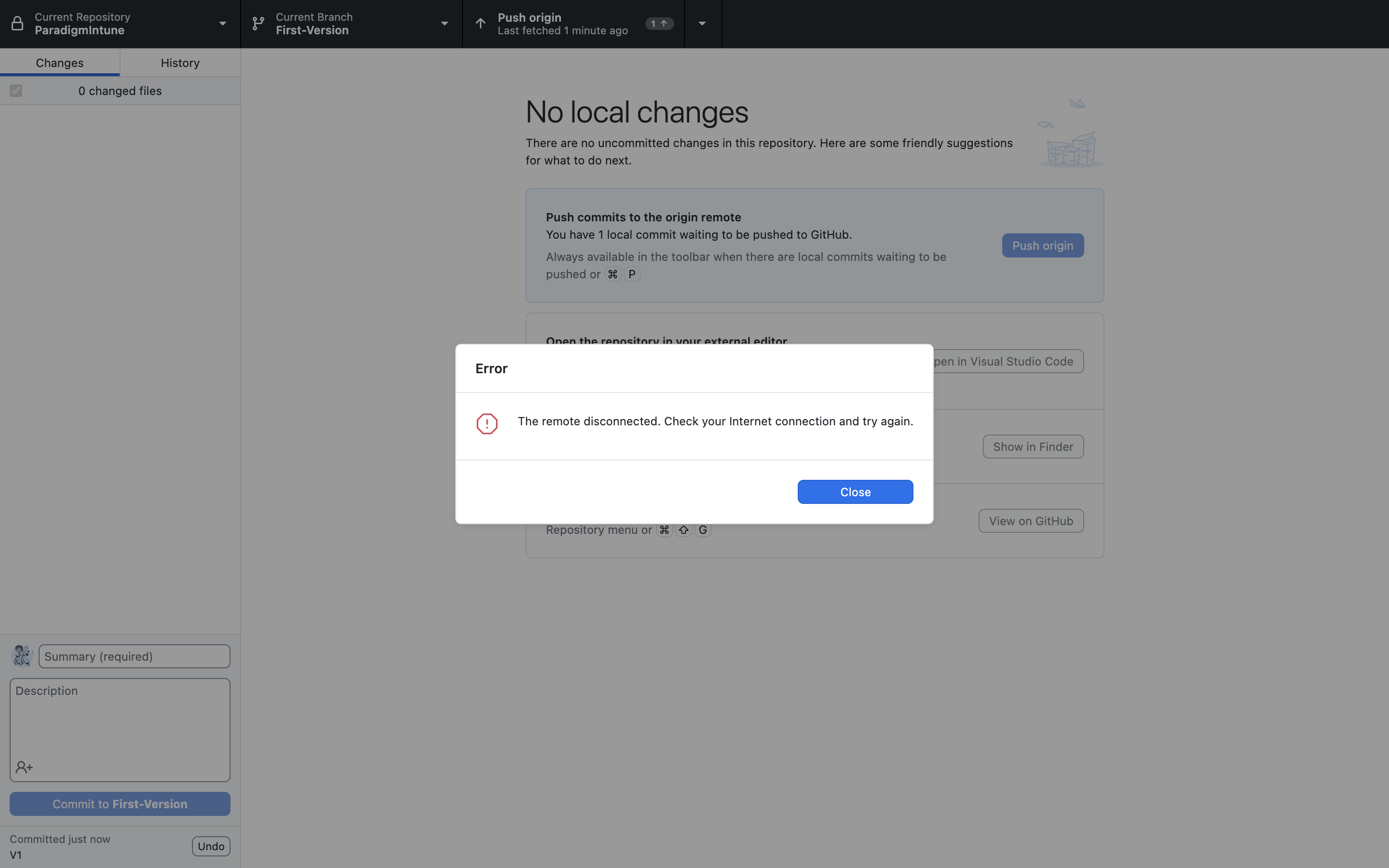 No Internet Connection on multiple file uploads · Issue #16845 · desktop/desktop · GitHub