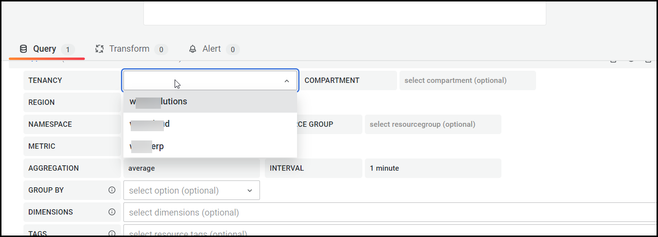 Not able to create multiple OCI datasources · Issue #100 · oracle/oci-grafana-metrics · GitHub