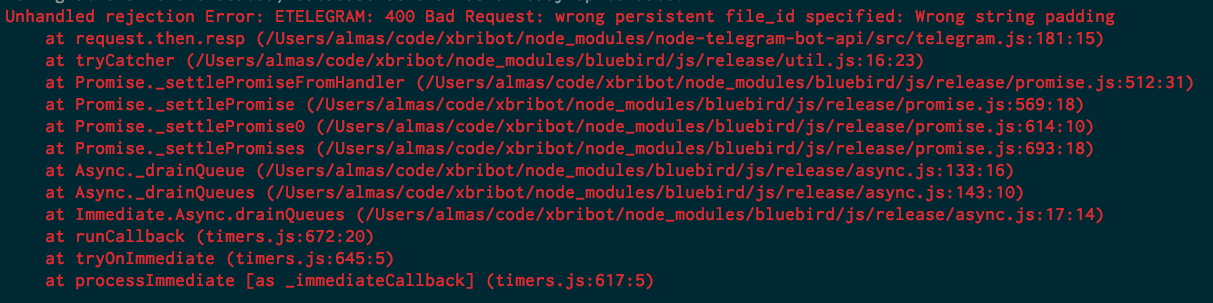 Trouble rendering image and audio from aws s3 · Issue #375 · yagop/node-telegram-bot-api · GitHub