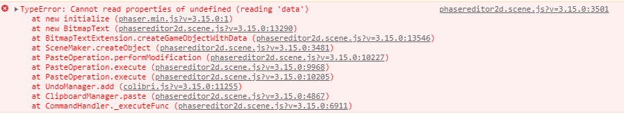 Copying and pasting bitmap text field between different scenes does not ...