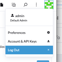 UX Fix: Logout Dropdown has a wrong icon · Issue #6204 · rancher/dashboard · GitHub