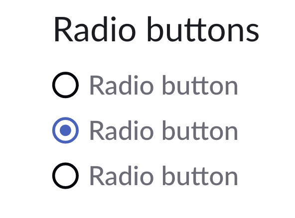 Component design: Radio buttons · Issue #9164 · rancher/dashboard · GitHub