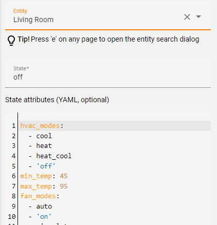 Developer > Current Entities picks wrong entity · Issue #12955 · home ...