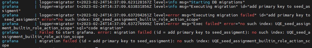 Migration 9.2.10 to 9.3.X fails · Issue #63738 · grafana/grafana · GitHub