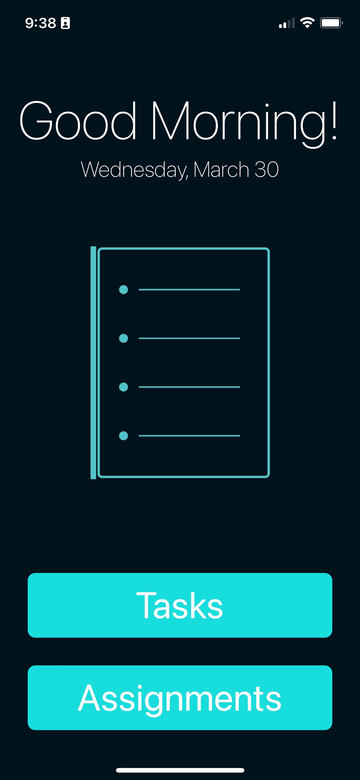 GitHub - stzieg/DailyPlanner: iOS Student Planner Application