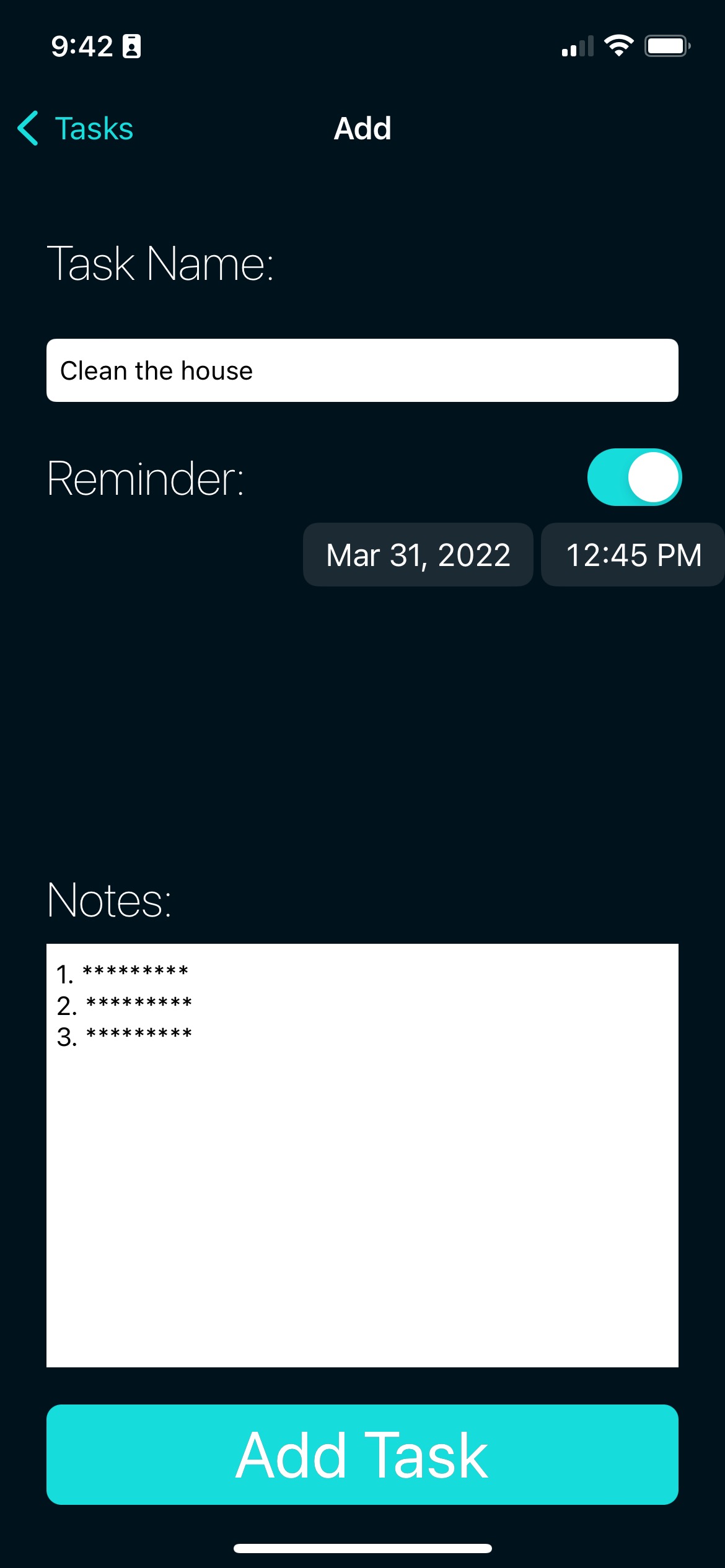 GitHub - stzieg/DailyPlanner: iOS Student Planner Application