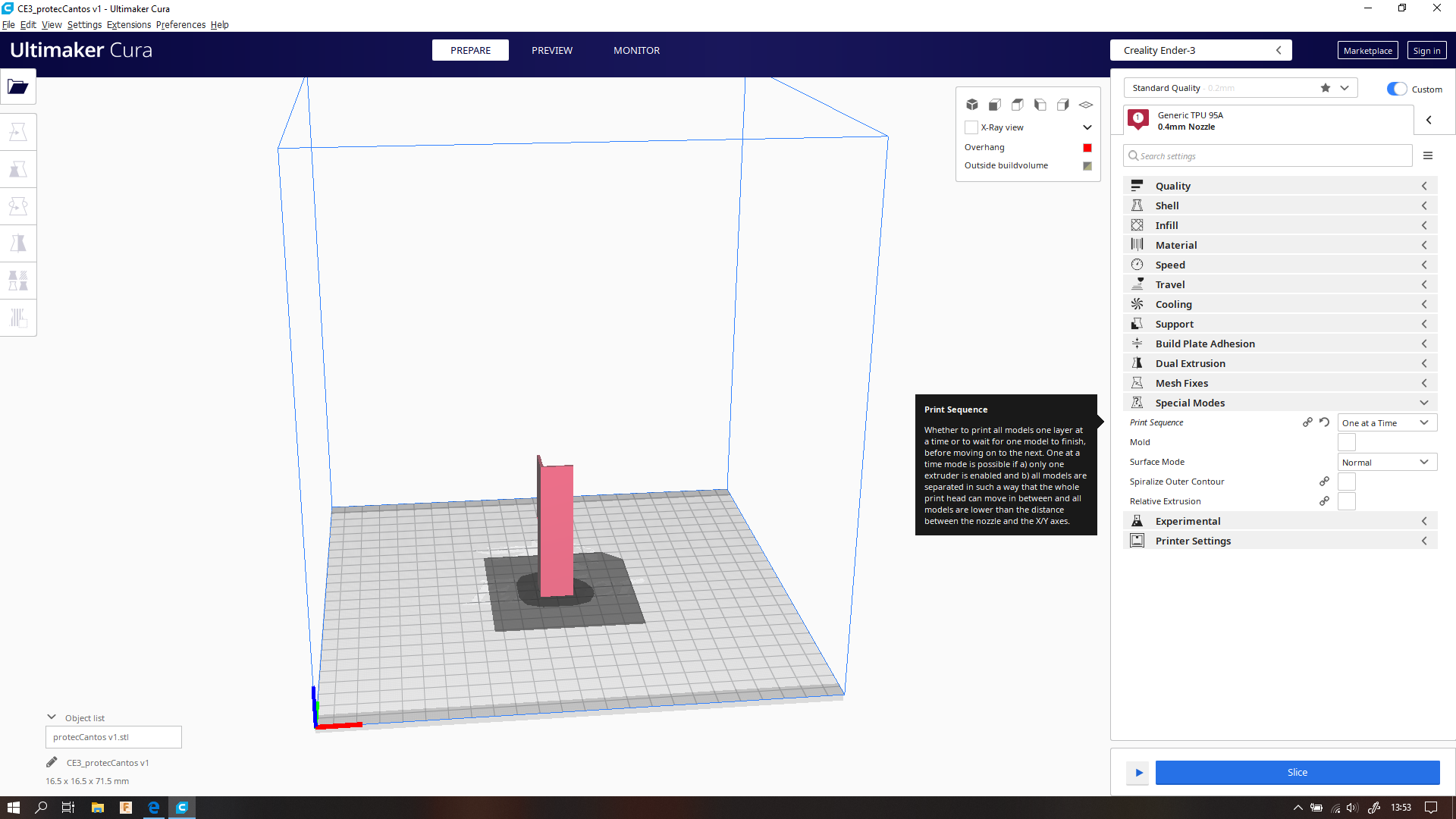 Print Sequence - On at a time · Issue #7637 · Ultimaker/Cura · GitHub