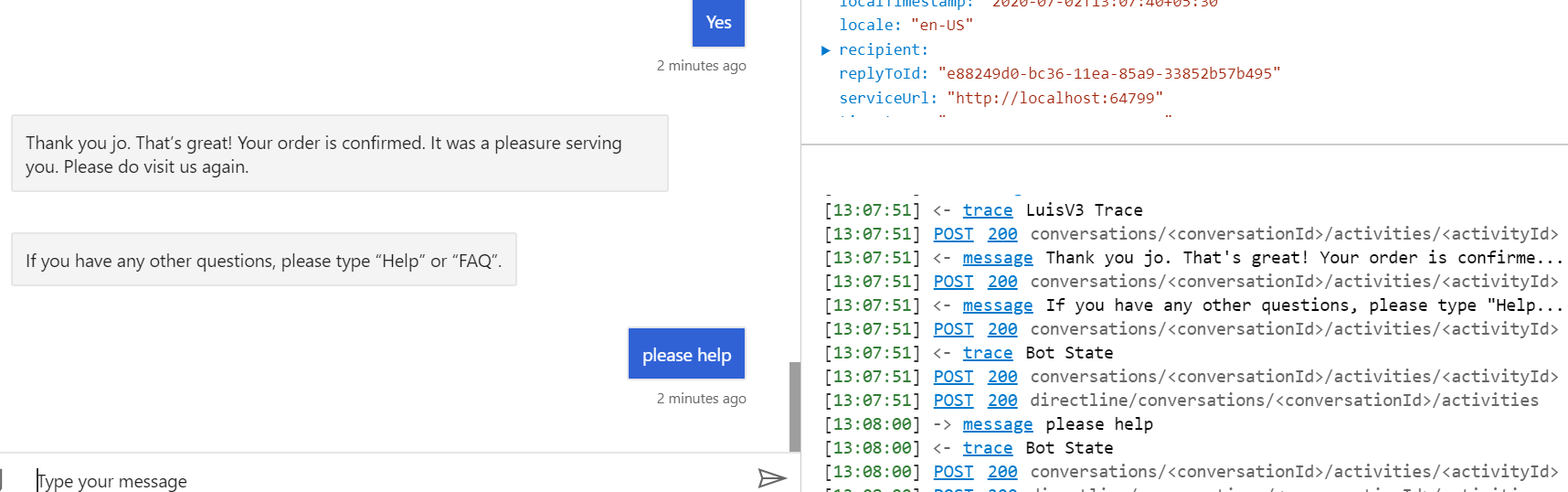 Intent Recognised Trigger Not Working · Issue 3548 · Microsoft Botframework Composer · Github