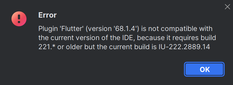 Support build 222.* · Issue #6219 · flutter/flutter-intellij · GitHub