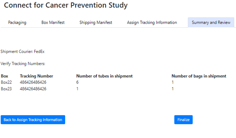 Need a QC Check for Duplicate FedEx tracking numbers · Issue #463 · episphere/connect · GitHub