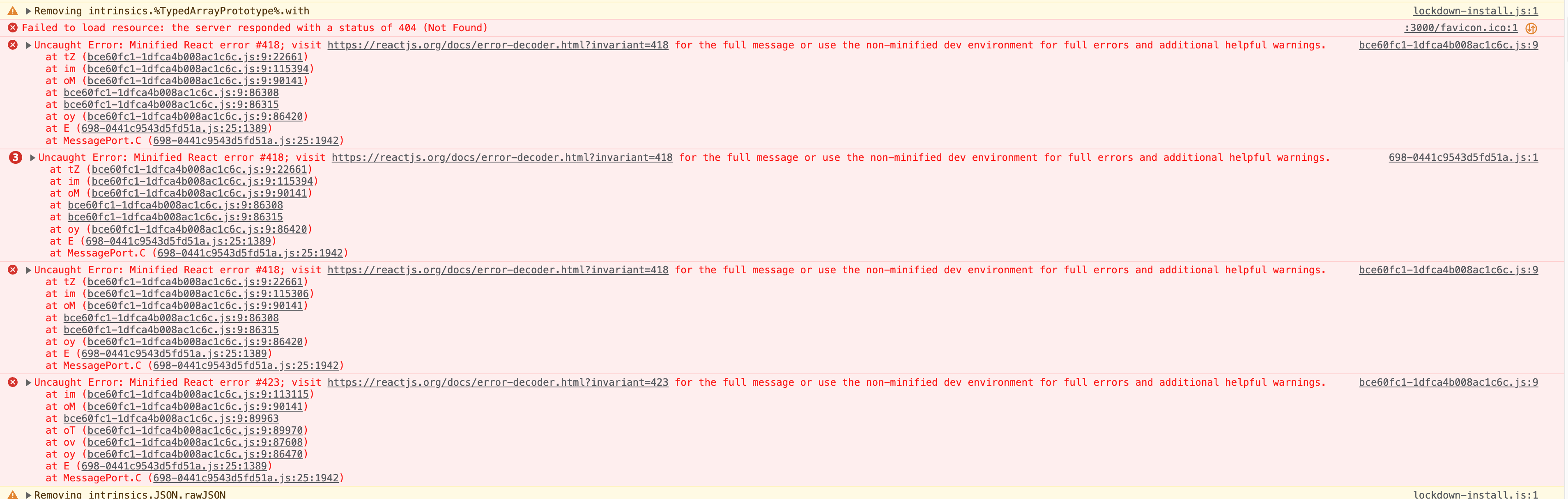 Next 13: Error: Minified React error #418 · vercel next.js · Discussion #43921 · GitHub