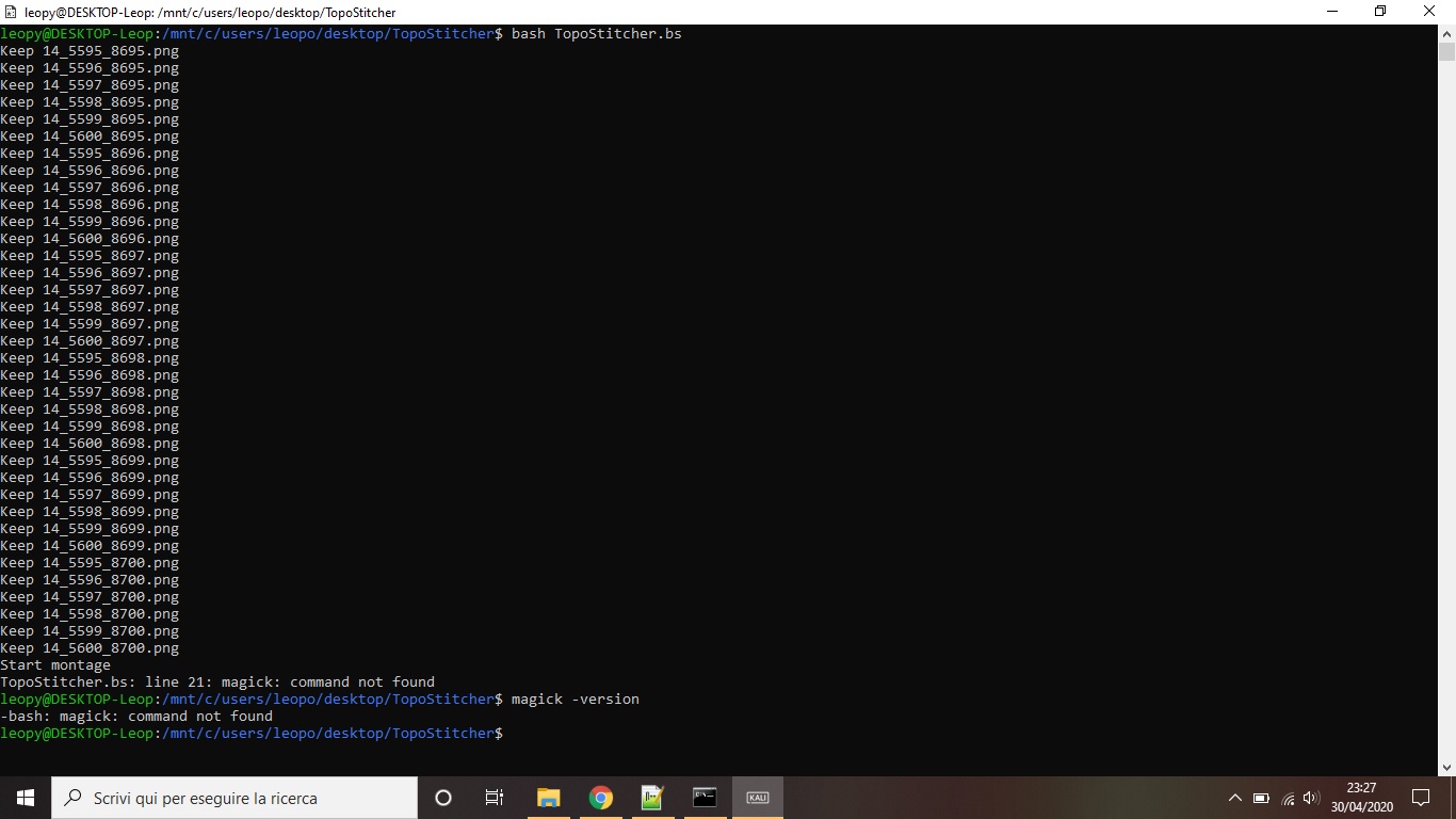montage: command not found · ImageMagick ImageMagick · Discussion #1969 · GitHub