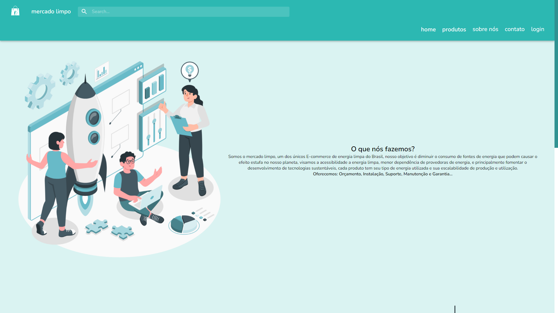 GitHub - ProjectzJV/MercadoLimpo-Protejo-Integrador: Projeto Integrador - Front-end