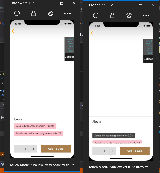 Ios Selecting An Item Cause Layout Issue When Using Wrappanel Inside Itemspanel A For A Listview