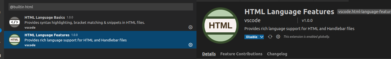 HTML Intellisense NOT working as expected. · Issue #111952 · microsoft/vscode · GitHub