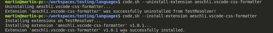 --list-extensions shows a confusing set of extensions · Issue #4377 ...